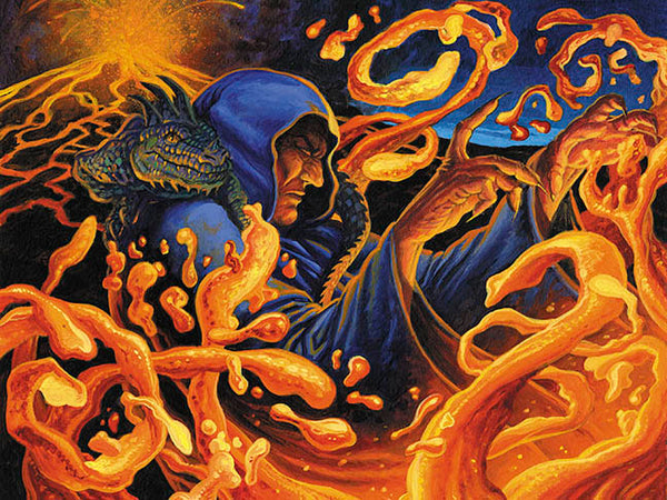 Jim Nelson Tagged "Magic Painting" - Original Magic Art