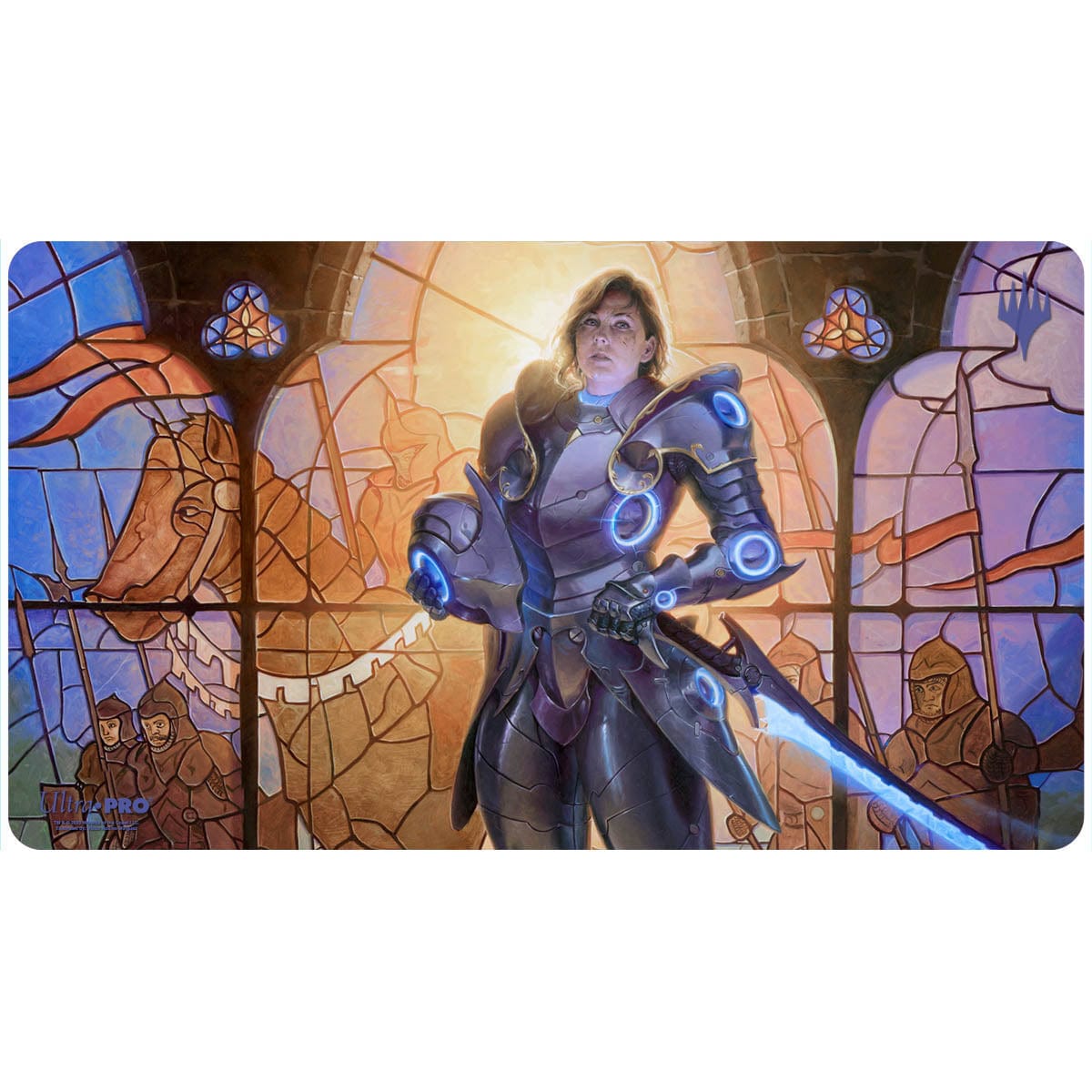 Knight Exemplar Playmat - Original Magic Art