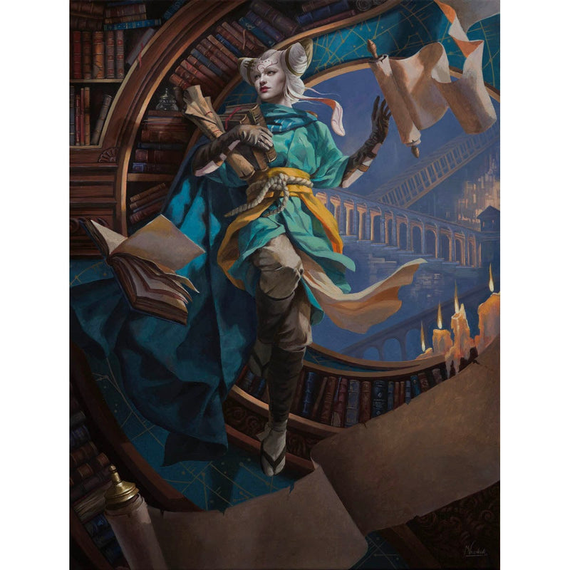 Tamiyo, Seasoned Scholar Print - Original Magic Art
