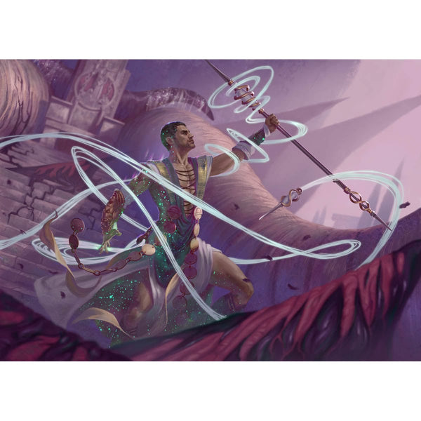 Calix, Guided by Fate Print - Original Magic Art