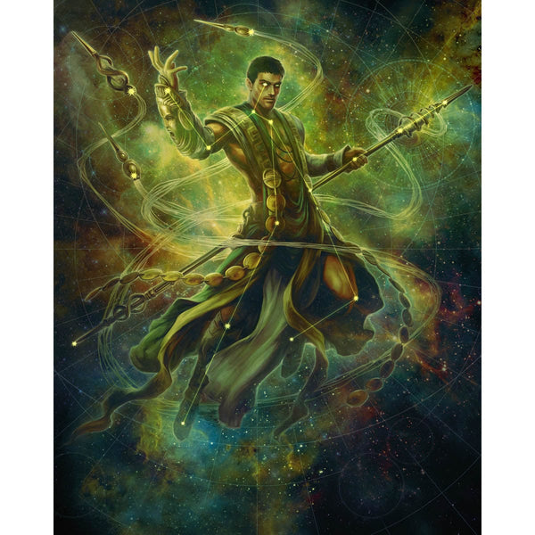 Calix, Guided by Fate Print - Original Magic Art