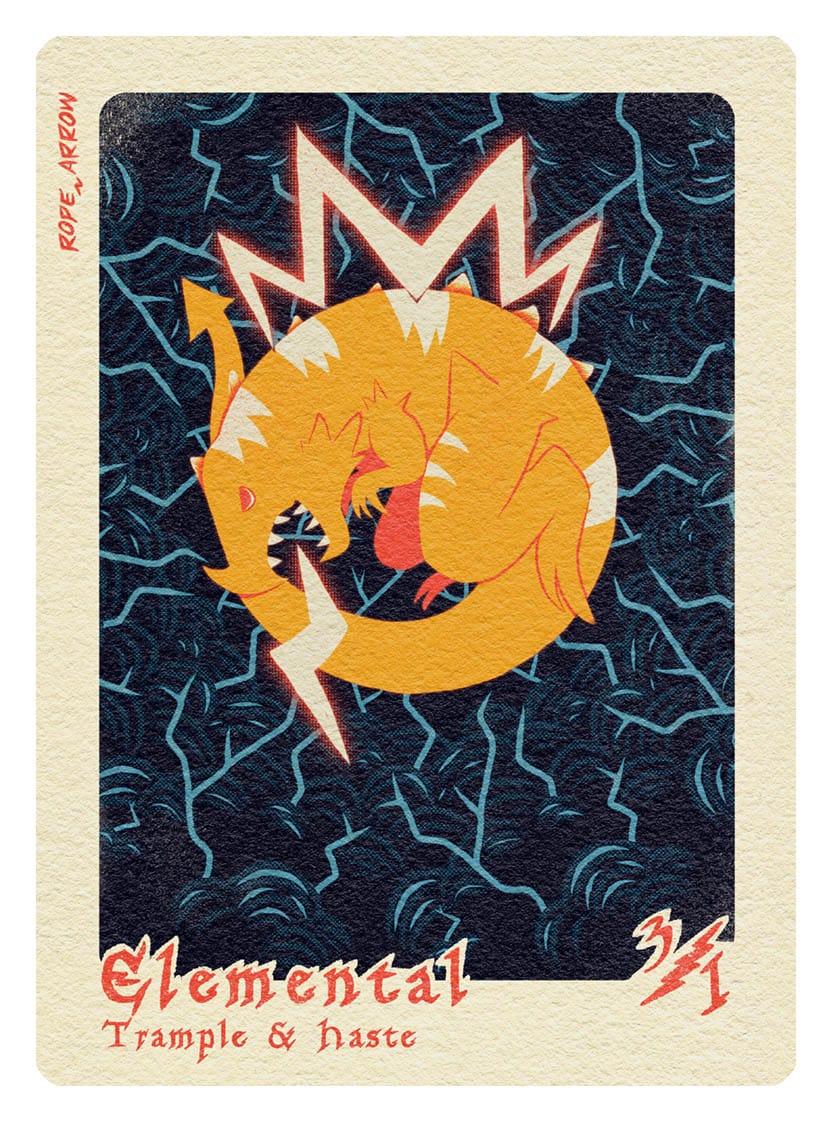 Tokens - Original Magic Art