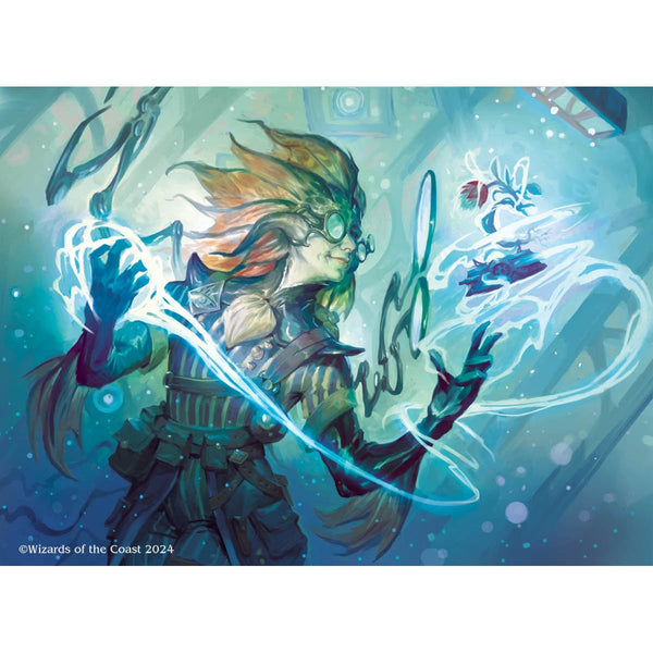 Forensic Researcher Print - Original Magic Art