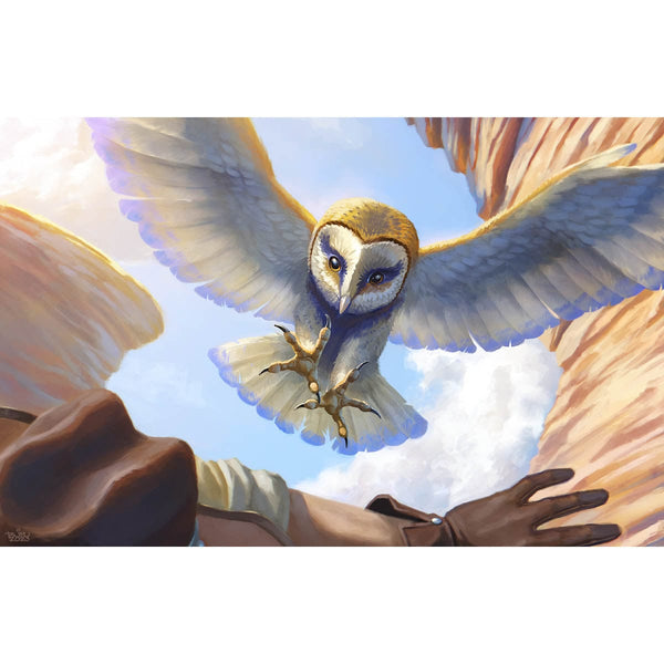 Harrier Strix Print - Original Magic Art