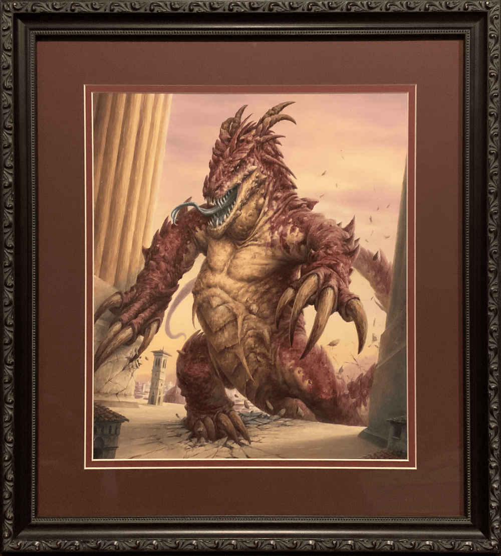 Paintings Tagged "Lizard" - Original Magic Art