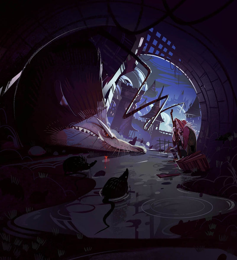 Oppression Print - Original Magic Art