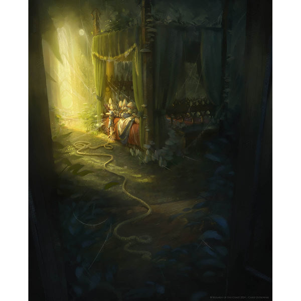 Overgrown Tomb Print - Original Magic Art