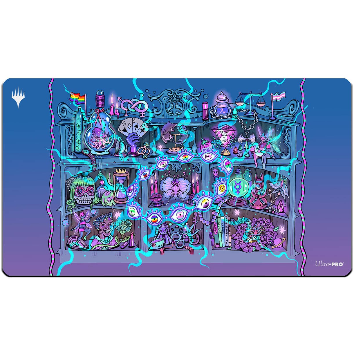 Pride Playmat Collection Tagged "Artifact" - Original Magic Art
