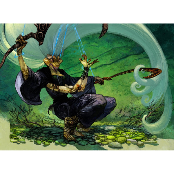 Threads of Disloyalty Print - Original Magic Art