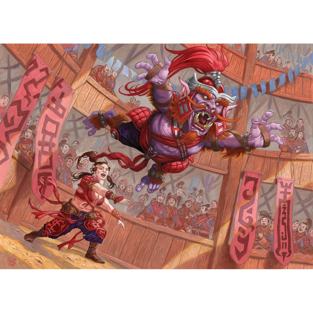 Stadium Headliner Print - Original Magic Art