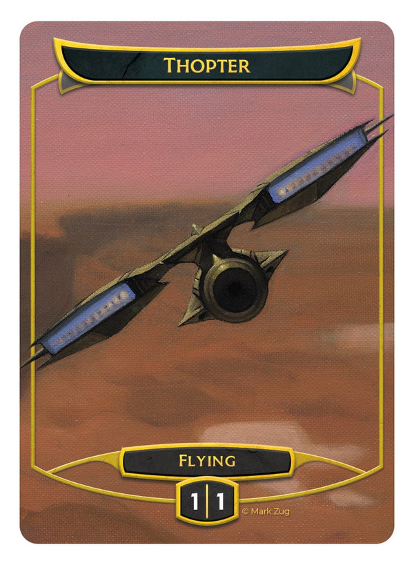 Thopter Token (1/1 - Flying) by Mark Zug - Original Magic Art