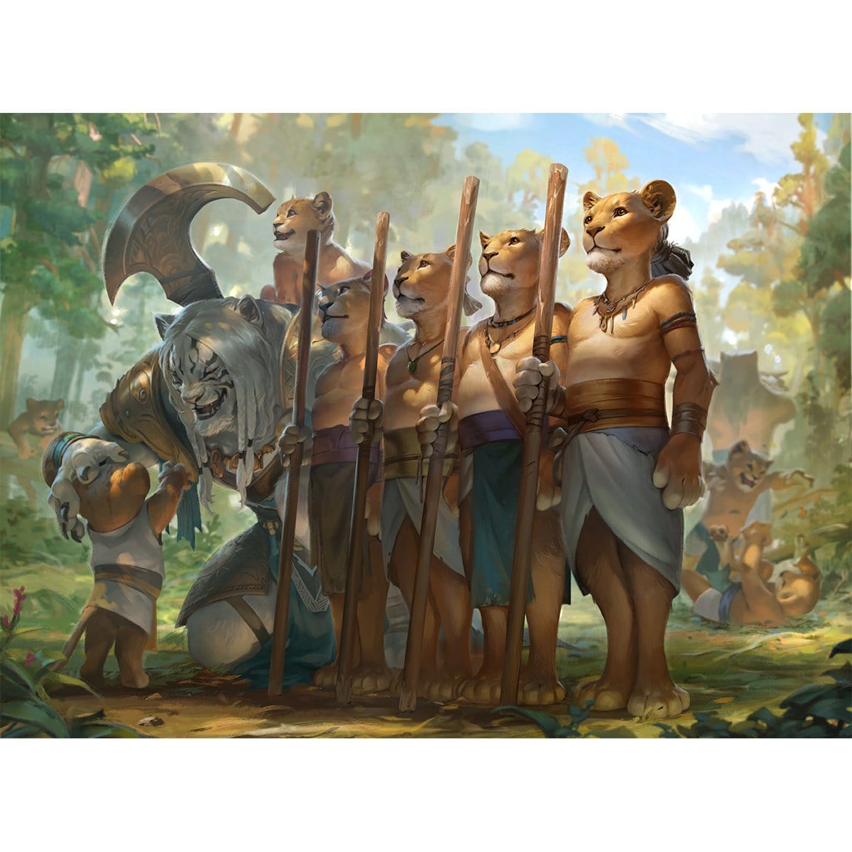 Collected Company Print - Original Magic Art