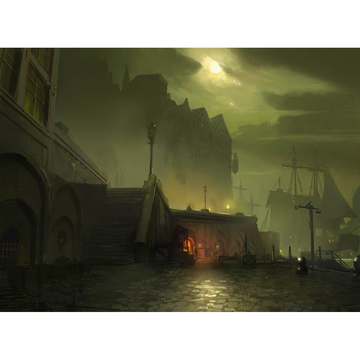 Swamp (Adventures in the Forgotten Realms) Print - Original Magic Art