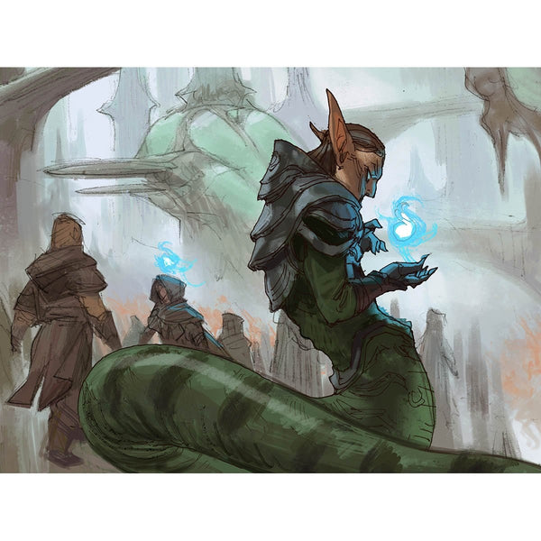 Prints Tagged "Snake Elf Scout" - Original Magic Art