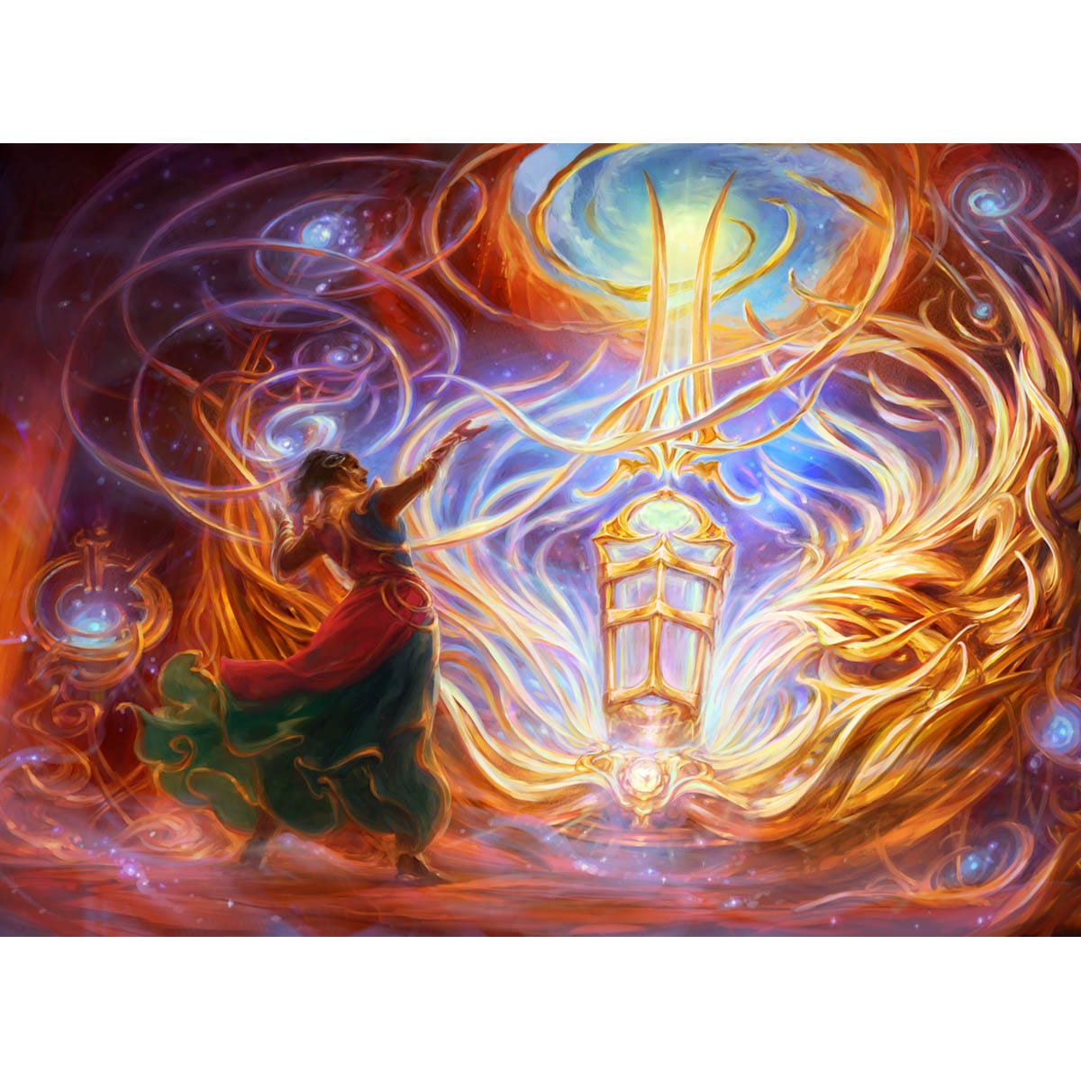 Forging the Anchor Print - Original Magic Art