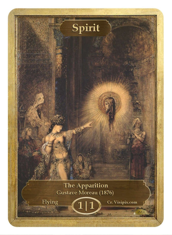 Spirit Token (1/1 - Flying) by Gustave Moreau - Original Magic Art