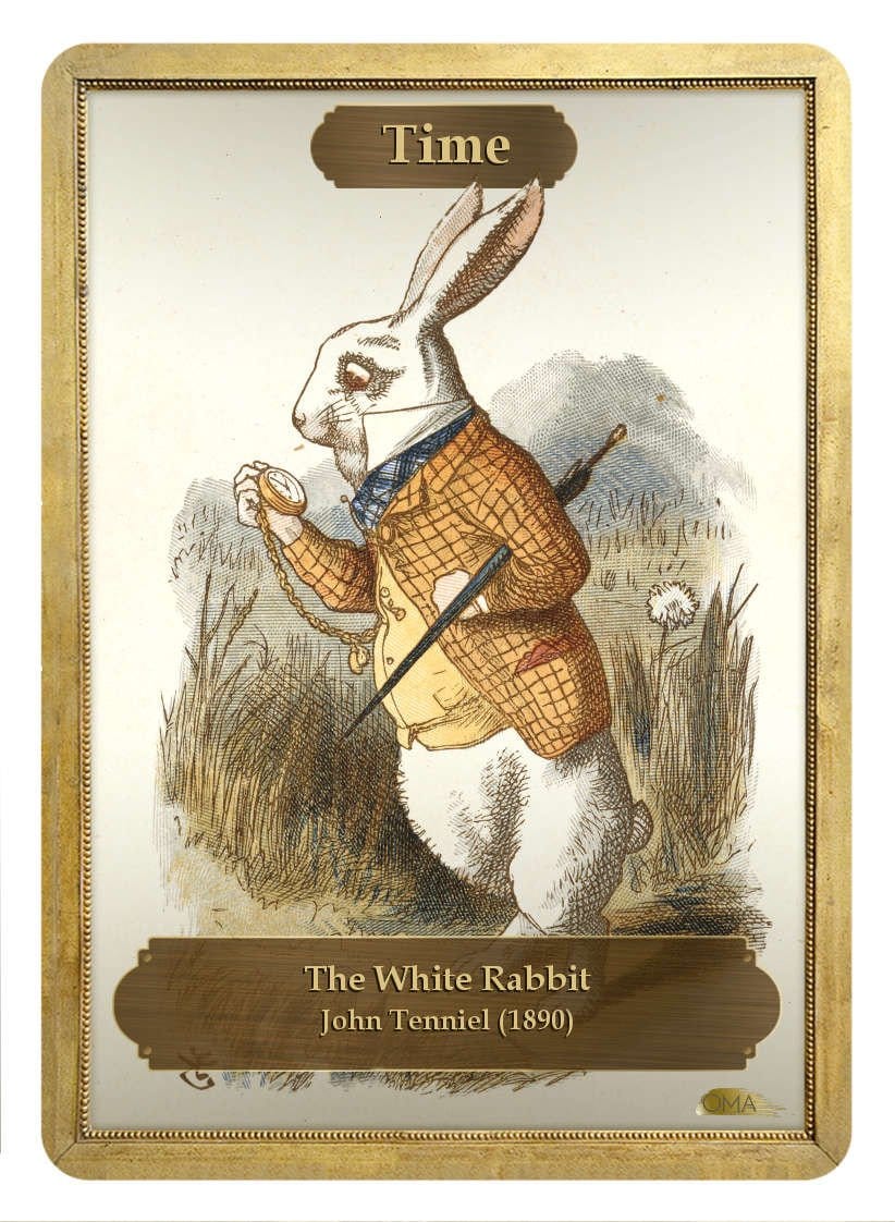 Time Counter by John Tenniel - Original Magic Art