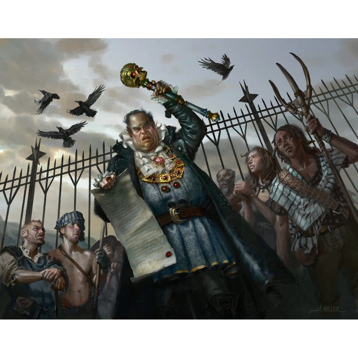 Sengir Autocrat Print - Original Magic Art