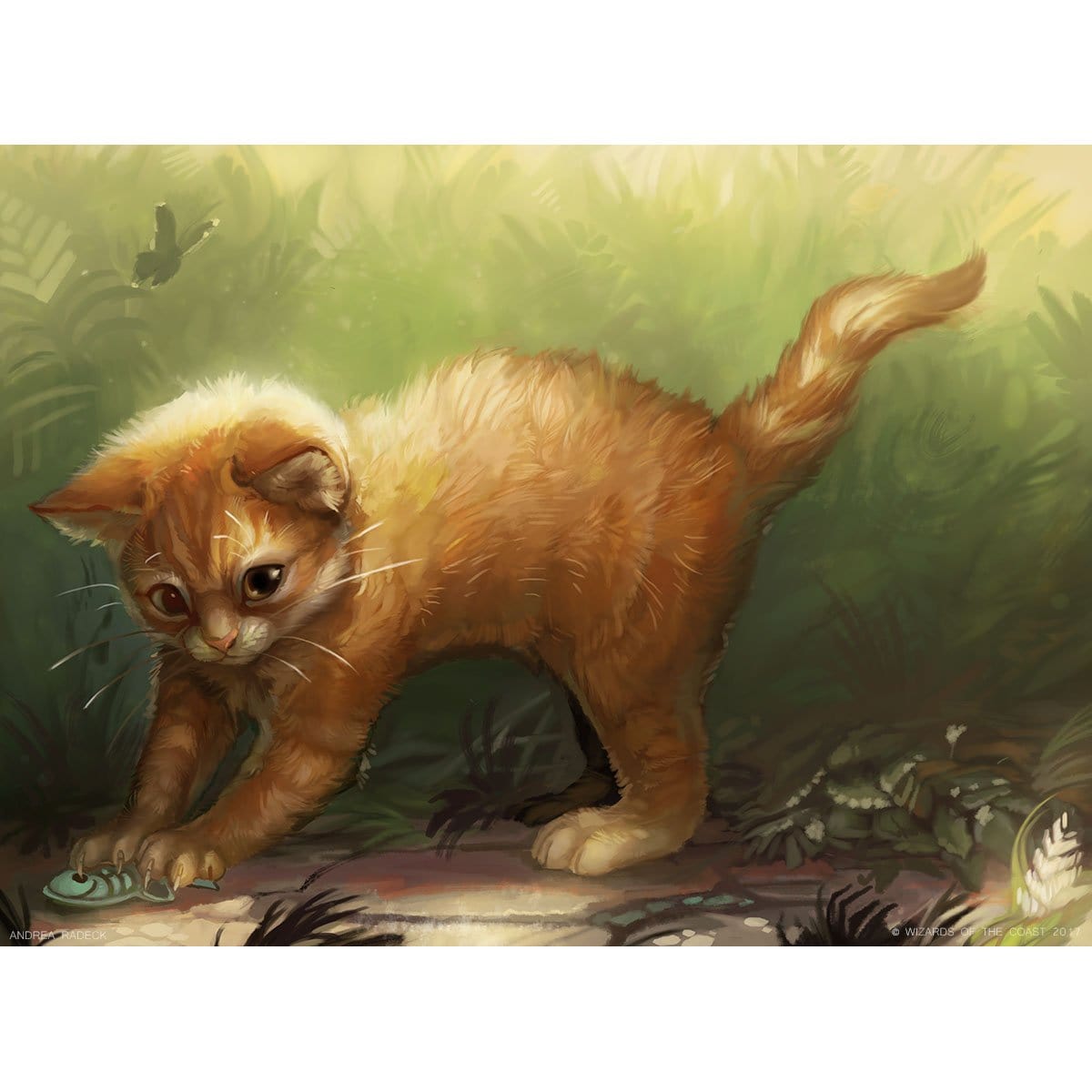 Adorable Kitten Print - Original Magic Art