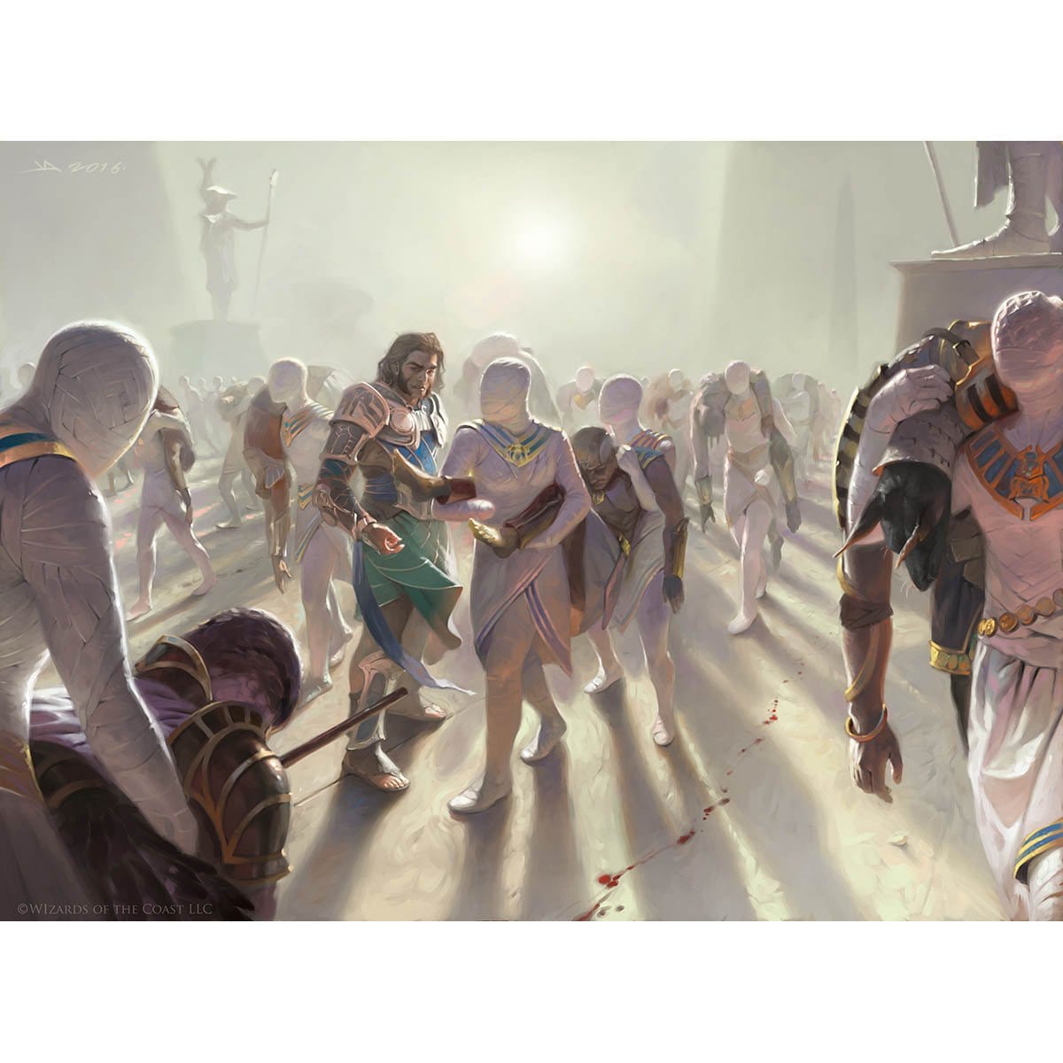 Anointed Procession Print - Original Magic Art