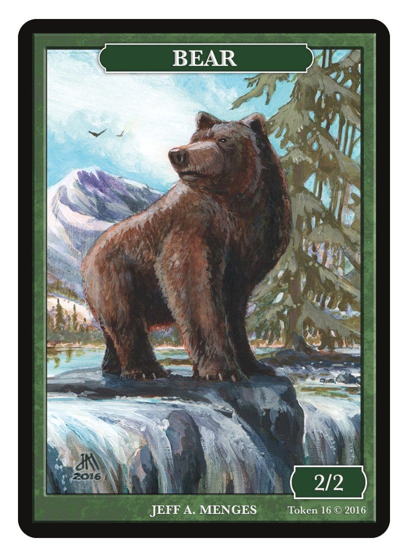 Bear Token (2/2) by Jeff A. Menges - Original Magic Art