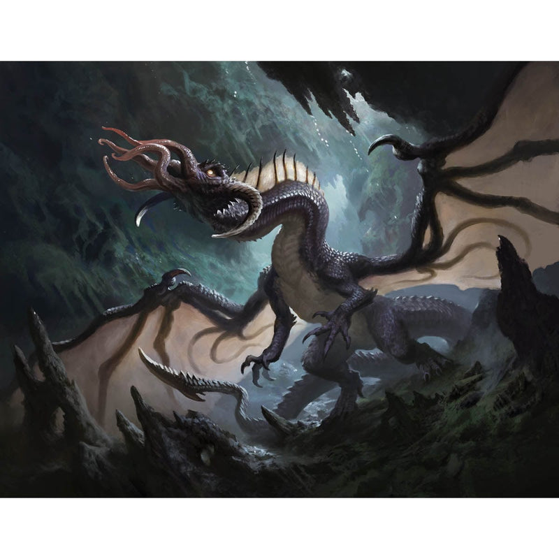 Brainstealer Dragon Print - Original Magic Art