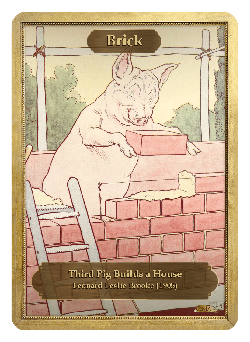 Patreon Tokens Tagged "Brick" - Original Magic Art