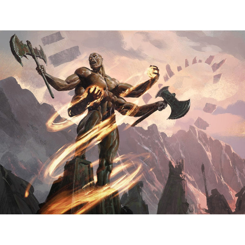 Bronze Guardian Print - Original Magic Art