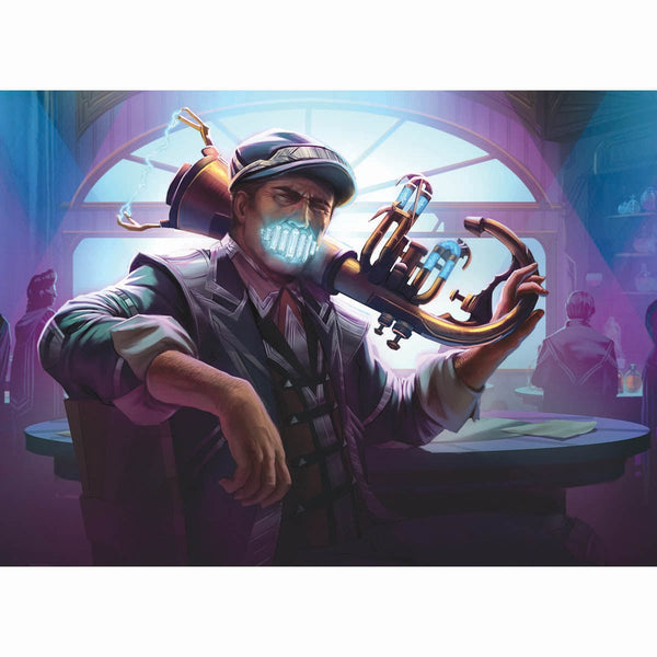 Tony Foti Tagged "White" - Original Magic Art