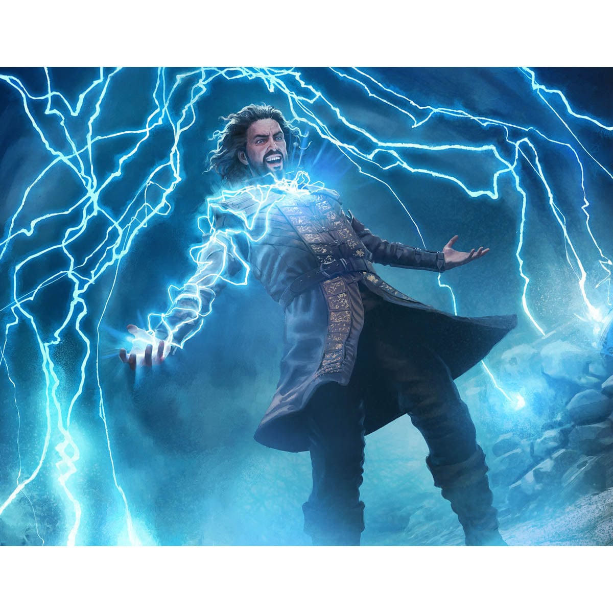 Gale, Waterdeep Prodigy Print - Original Magic Art