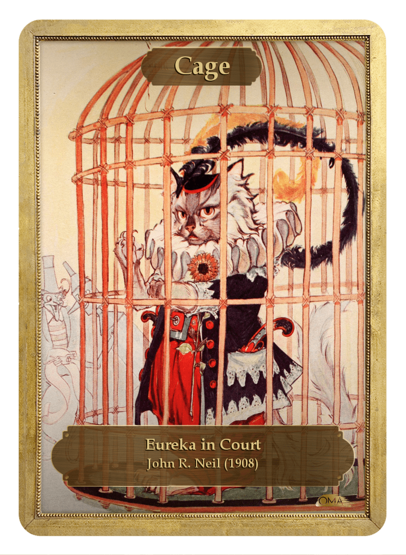 Patreon Tokens Tagged "Cage" - Original Magic Art