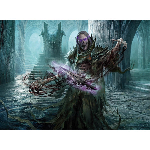 Calculating Lich Print - Original Magic Art