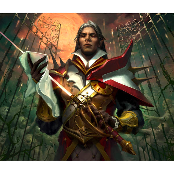 Cemetery Gatekeeper Print - Original Magic Art