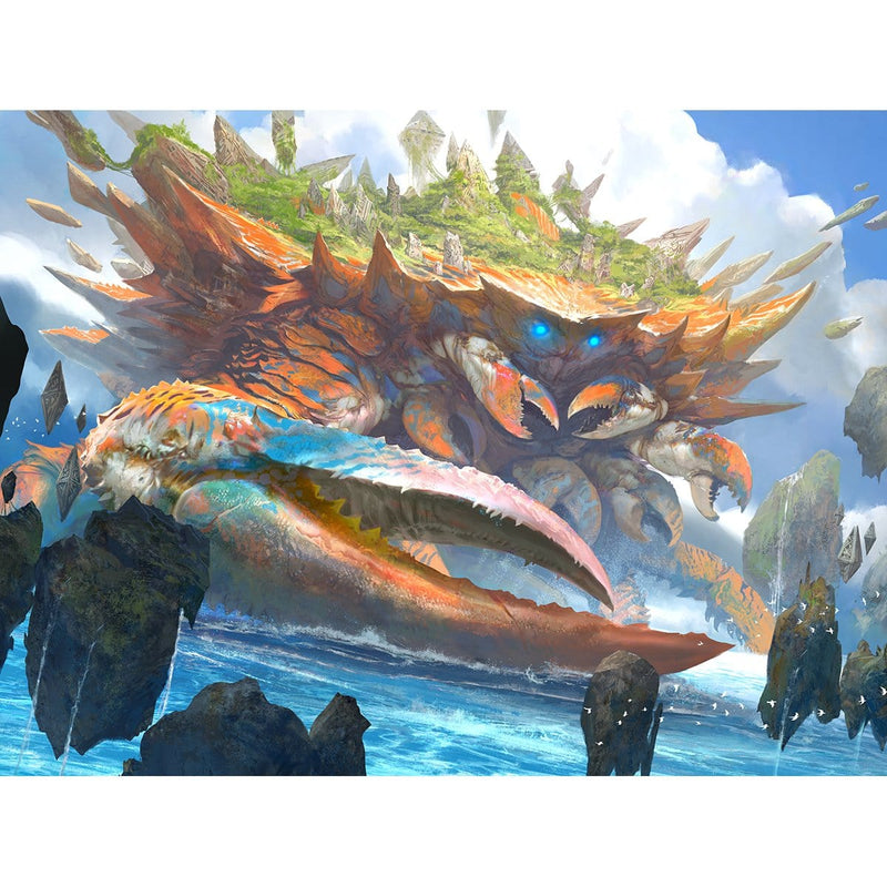 Charix, the Raging Isle Print - Original Magic Art