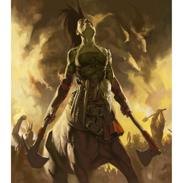 Centaur Token Print - Original Magic Art