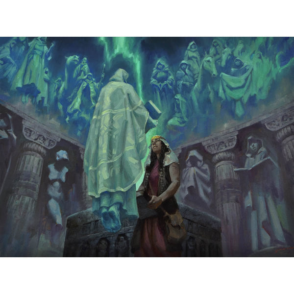 Ghost Quarter Print - Original Magic Art