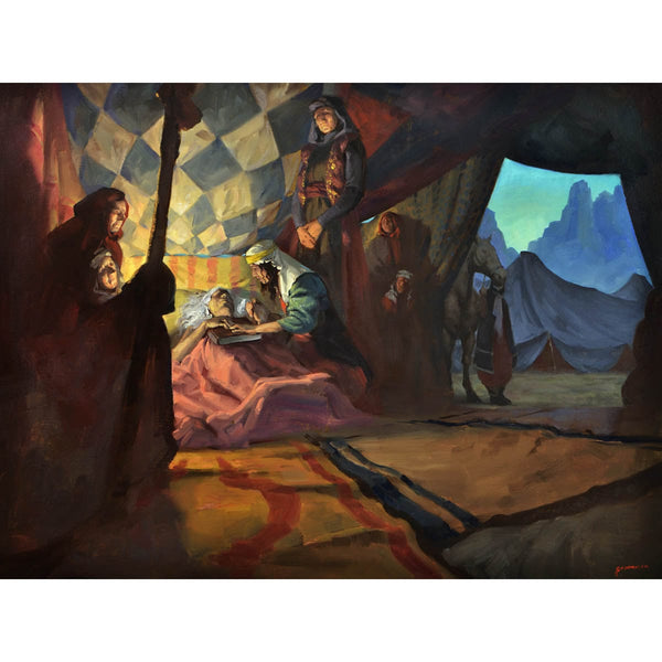 Nomad Outpost Print - Original Magic Art