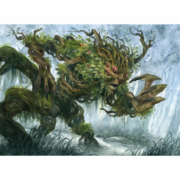 Iris Compiet Tagged "Plant Horror" - Original Magic Art