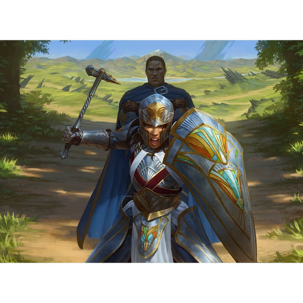 Dauntless Bodyguard Print - Original Magic Art