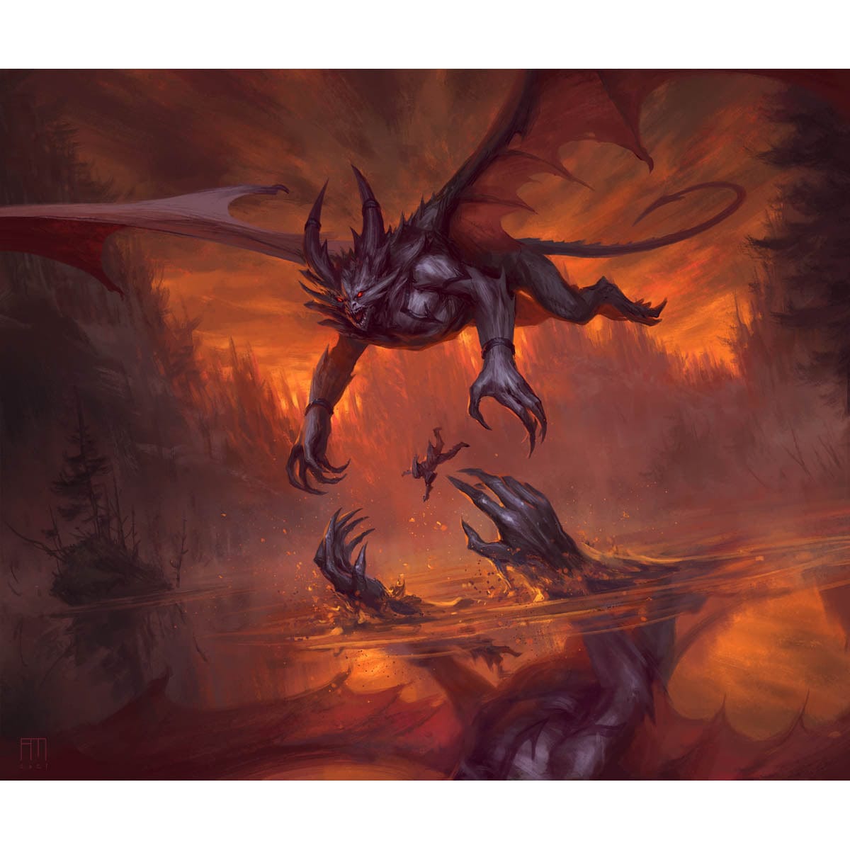 Desecration Demon Wallpaper