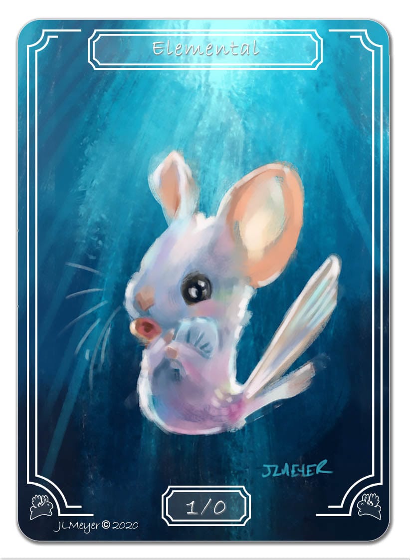 Water Elemental Token Mtg