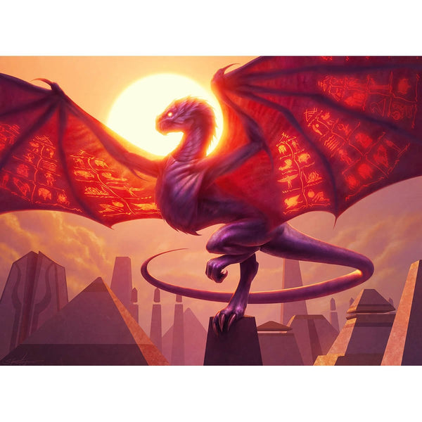 Enigma Drake Print - Original Magic Art