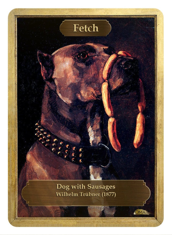 Fetch Token by Wilhelm Trubner - Original Magic Art