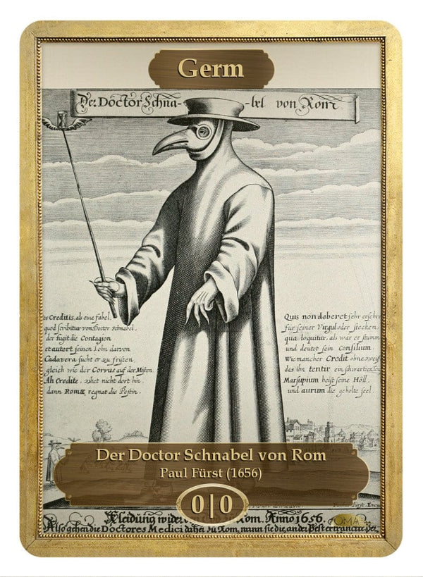 Germ Token (0/0) by Paul Fürst - Original Magic Art