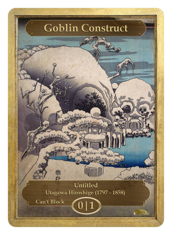 Classic Art Tokens Tagged "Goblin Construct" - Original Magic Art