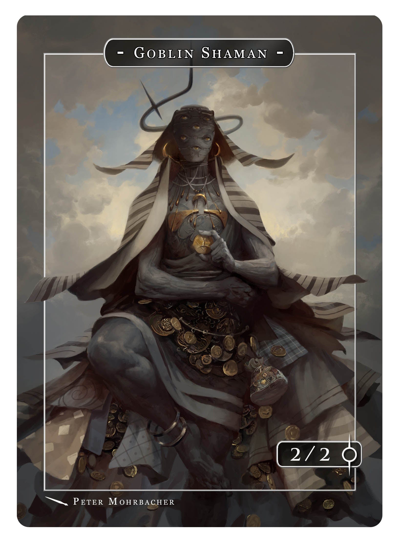 Peter Mohrbacher Tagged "Goblin Shaman" - Original Magic Art