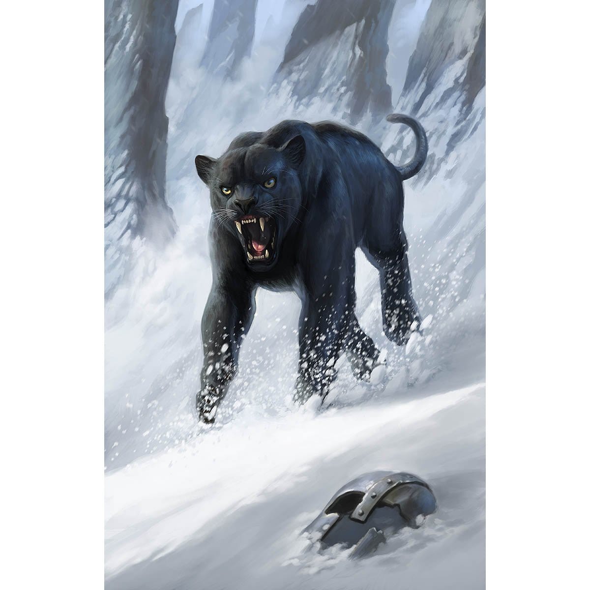 Guenhwyvar Token Print - Original Magic Art