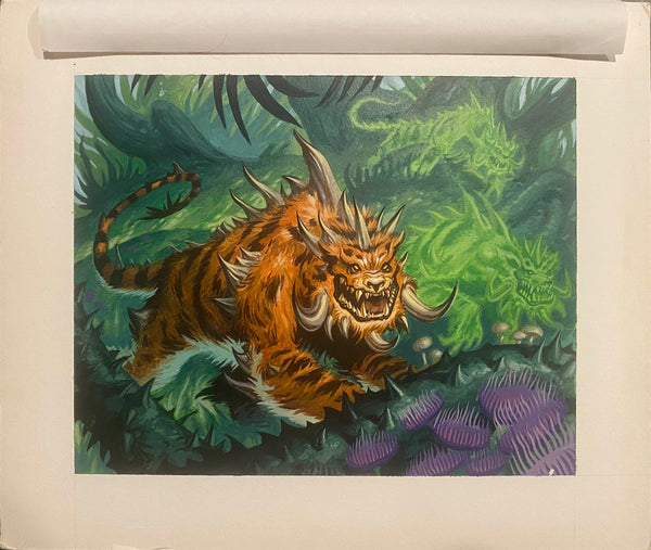Jim Nelson Tagged "Magic Painting" - Original Magic Art
