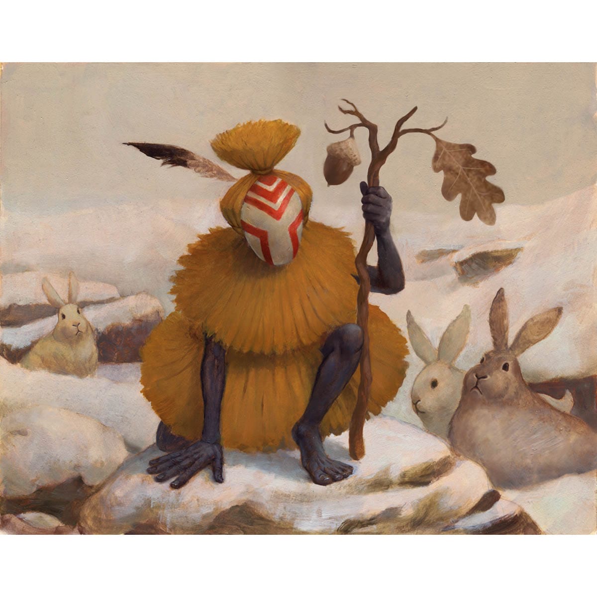 Rescuer Chwinga Print - Original Magic Art