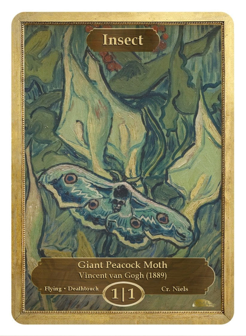 Insect Token (1/1 - Flying, Deathtouch) by Vincent van Gogh - Original ...